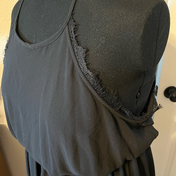 torrid | Dresses | Torrid Black Lace Trim Dress | Poshmark